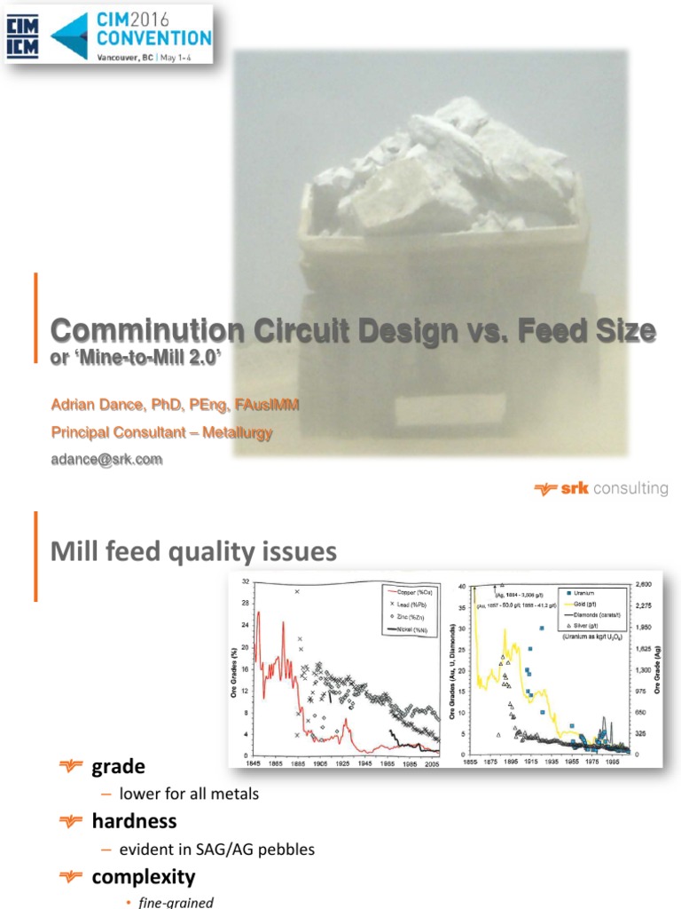 Comminution Circuit Design | PDF