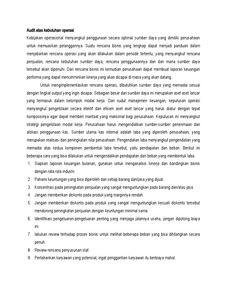 Audit Manajemen (337-342) | PDF