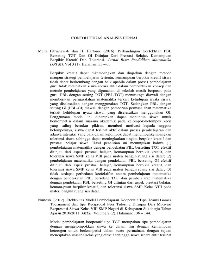 Contoh Tugas Anotasi | PDF