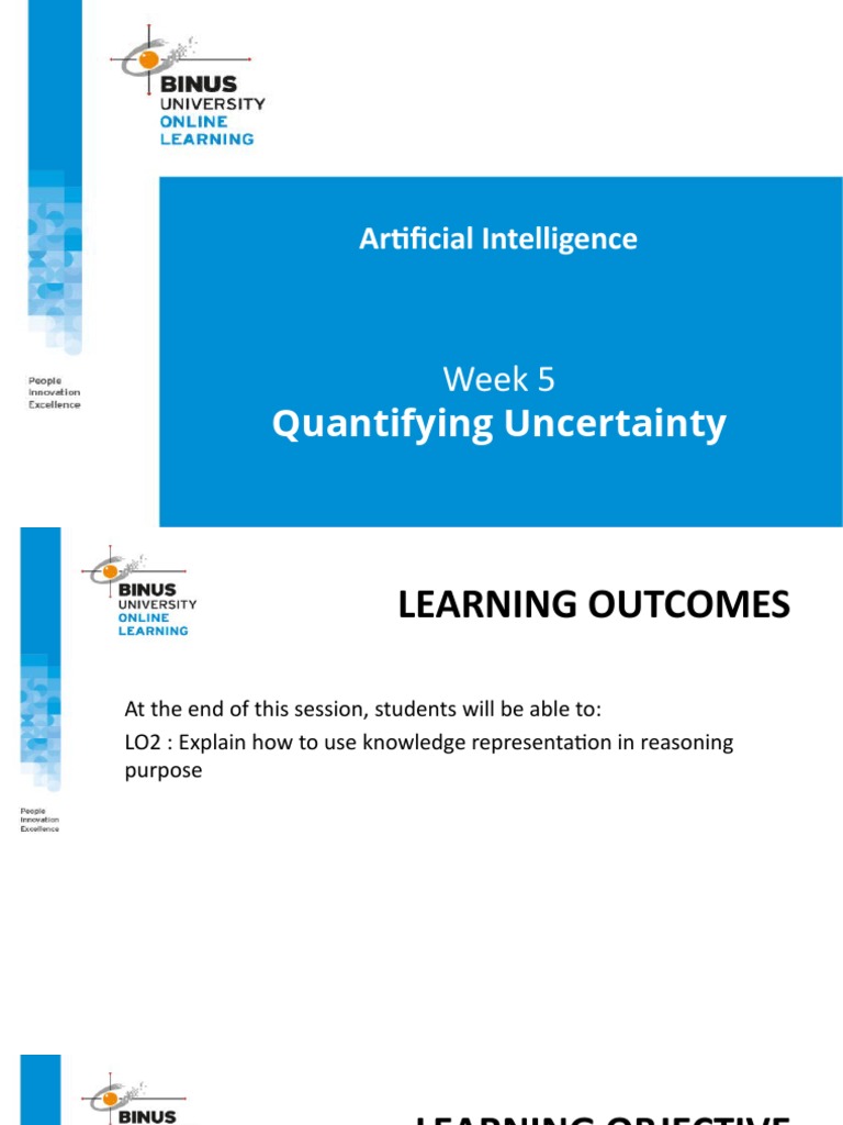 PPT05-Quantifying Uncertainty | PDF | Utility | Probability