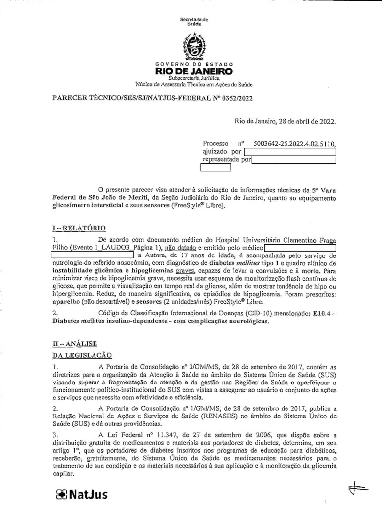 Parecer 0352 2022 | PDF