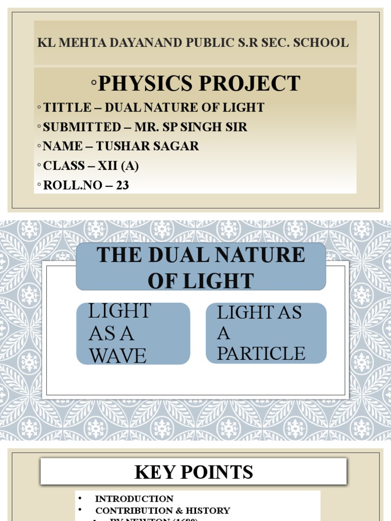 Dual Nature of Light CREAM | PDF | Photoelectric Effect | Light