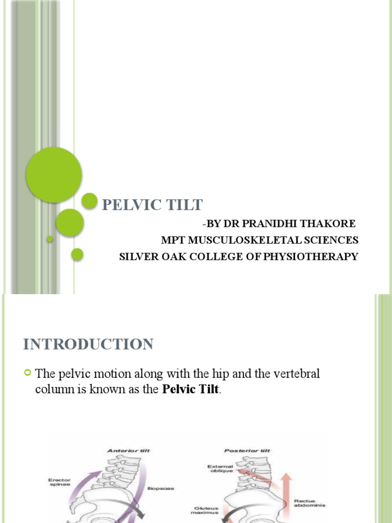 Pelvic Tilt | PDF