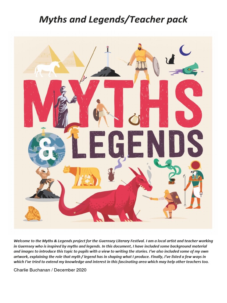 Teaching Myths and Legends in Class | PDF | Greek Mythology | Hero