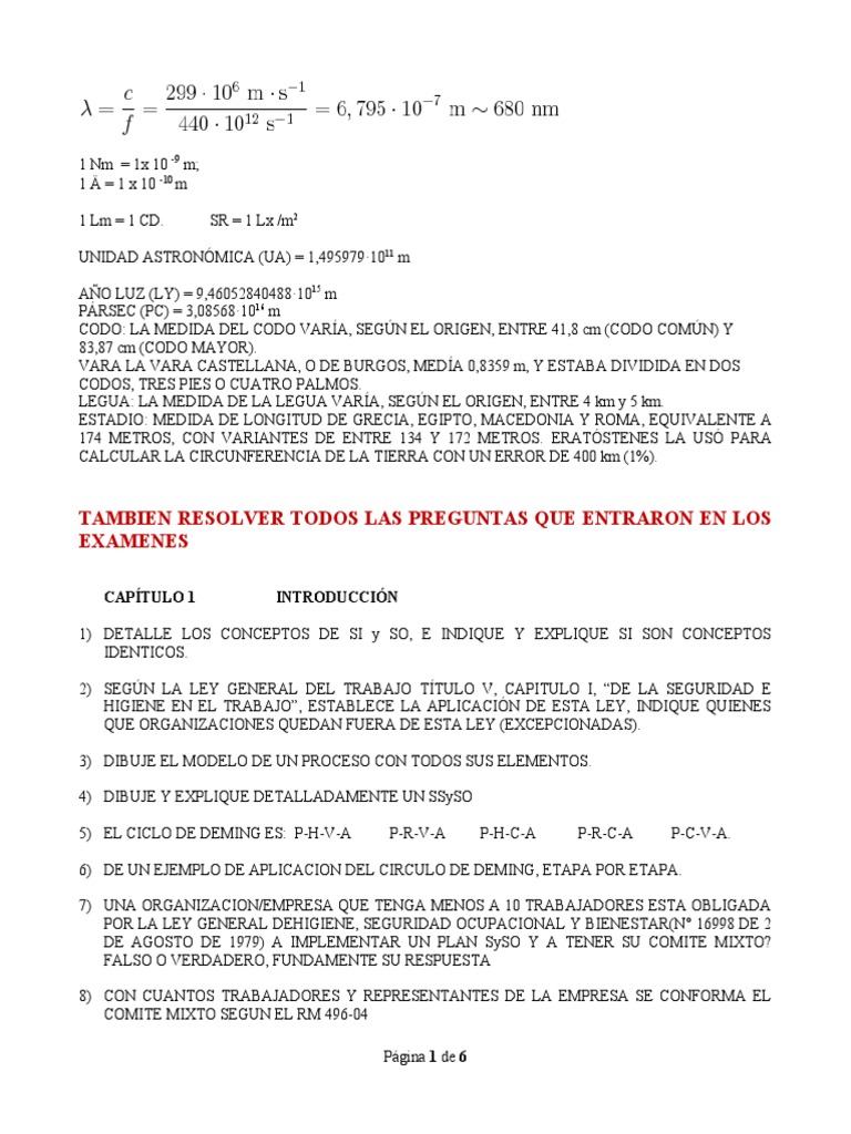Tarea Preguntas Capitulos Todos DRN 410 HySI Año 2021 | PDF | Las ...