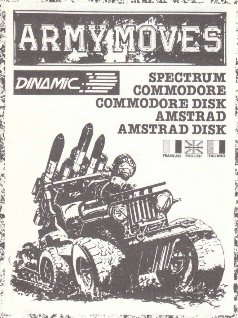 Army Moves - 1986 - Dinamic Software | PDF