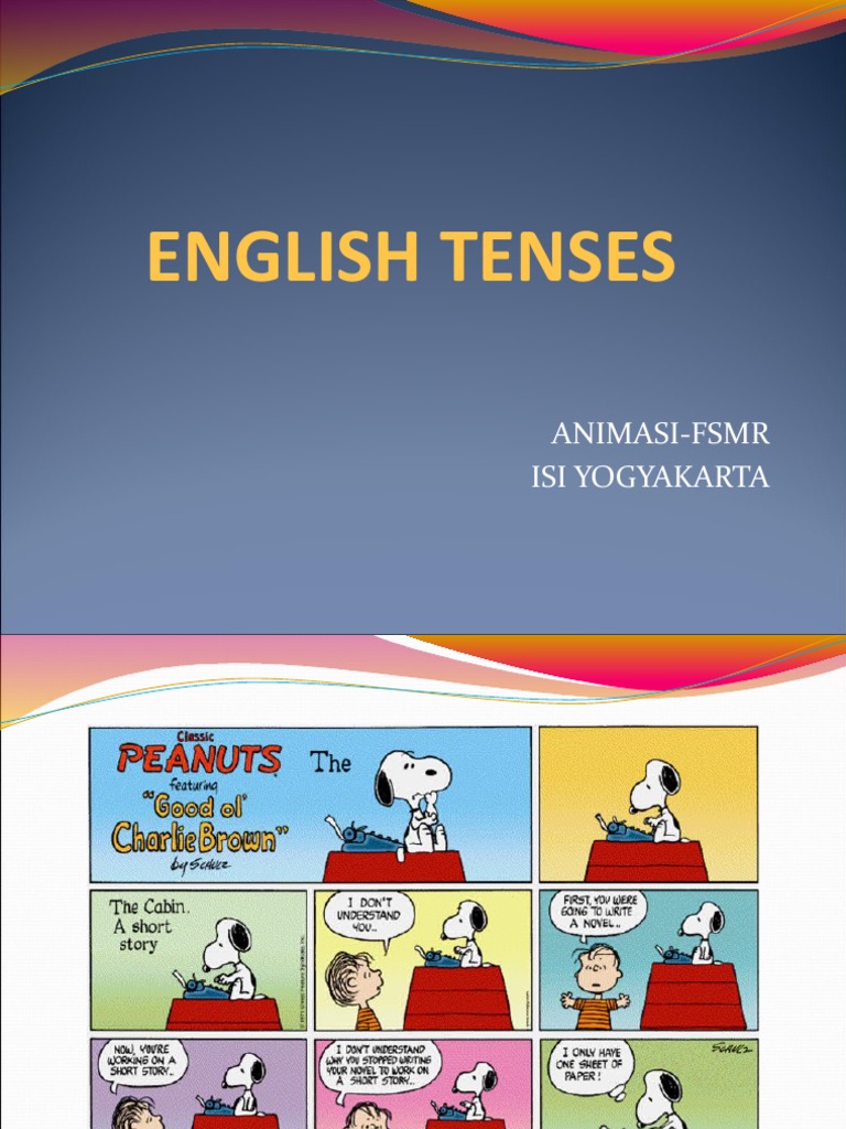 English Tenses Animasi | PDF