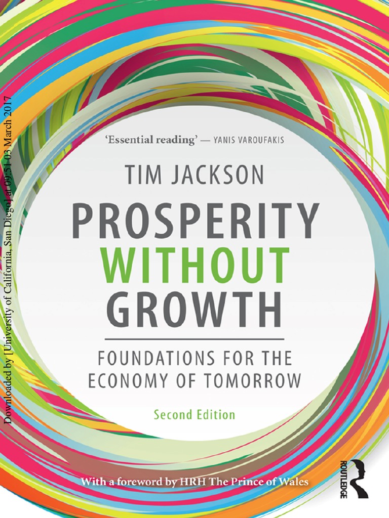 Jackson, Tim - Prosperity Without Growth | PDF | Economic Growth ...