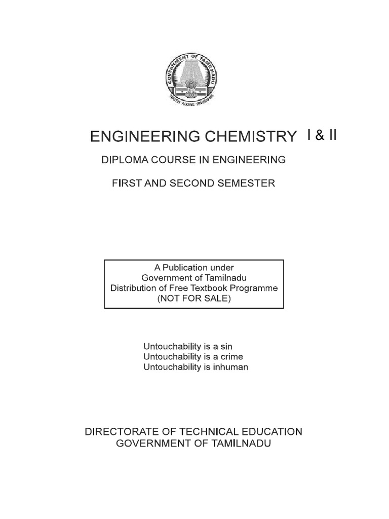 Engineering Chemistry | PDF | Atoms | Ion
