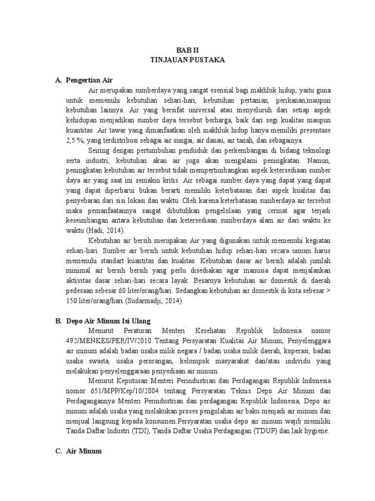 Bab II Laprak Damiu | PDF