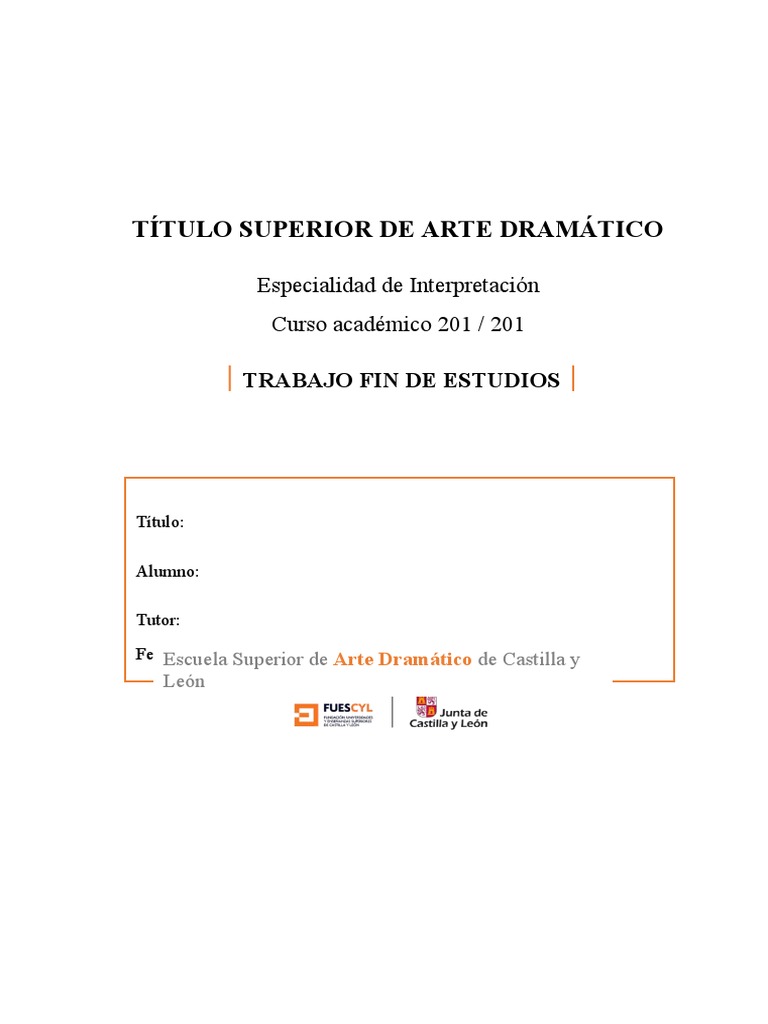 Tfe-Portada Interpretación | PDF
