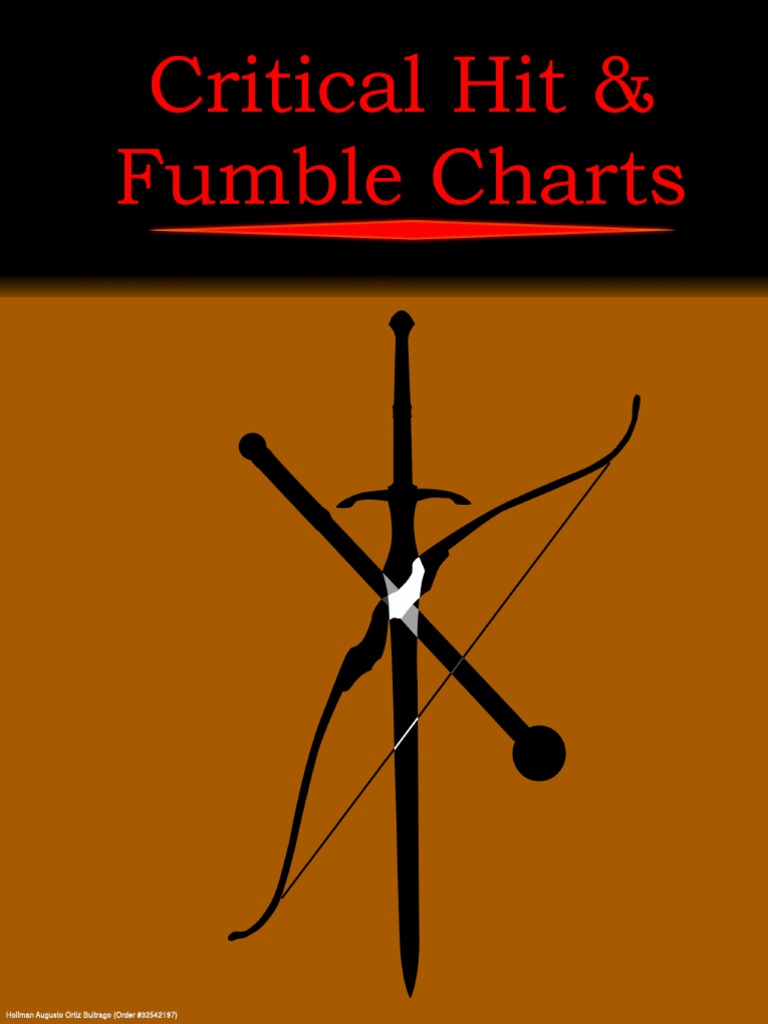 Critical Hit and Fumble Charts | PDF