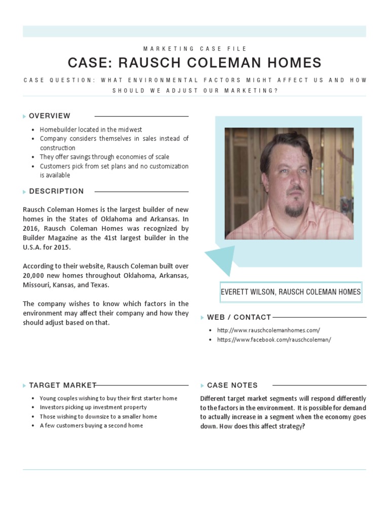 Case File - Rausch Coleman Homes | PDF