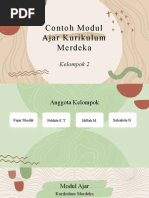 Template Modul Ajar Kurikulum Merdeka | PDF