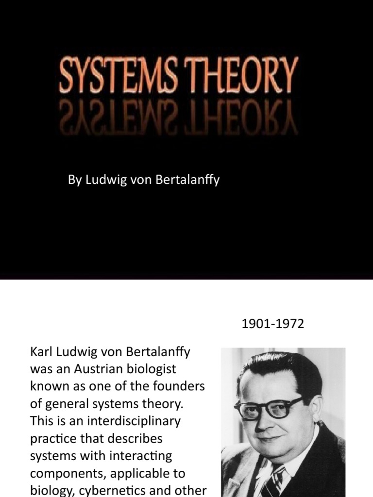 Systems Theory | PDF