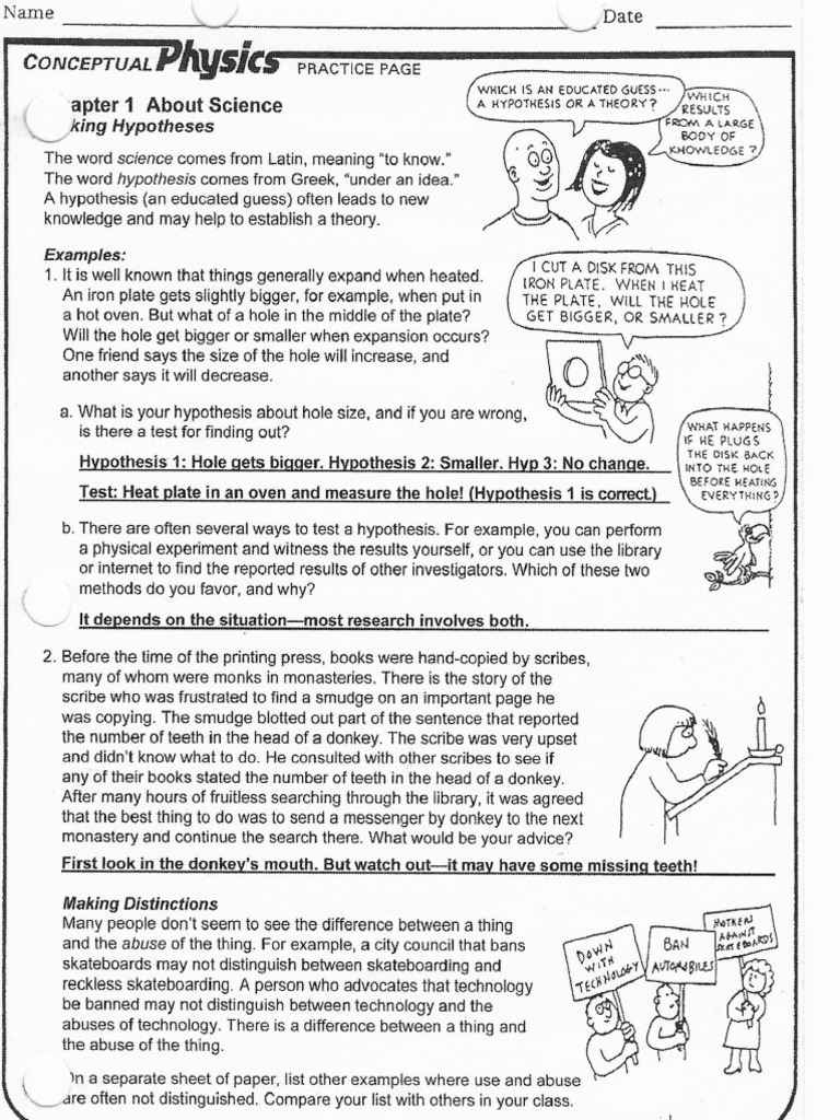 Chap 01 Physics Handout - AK | PDF