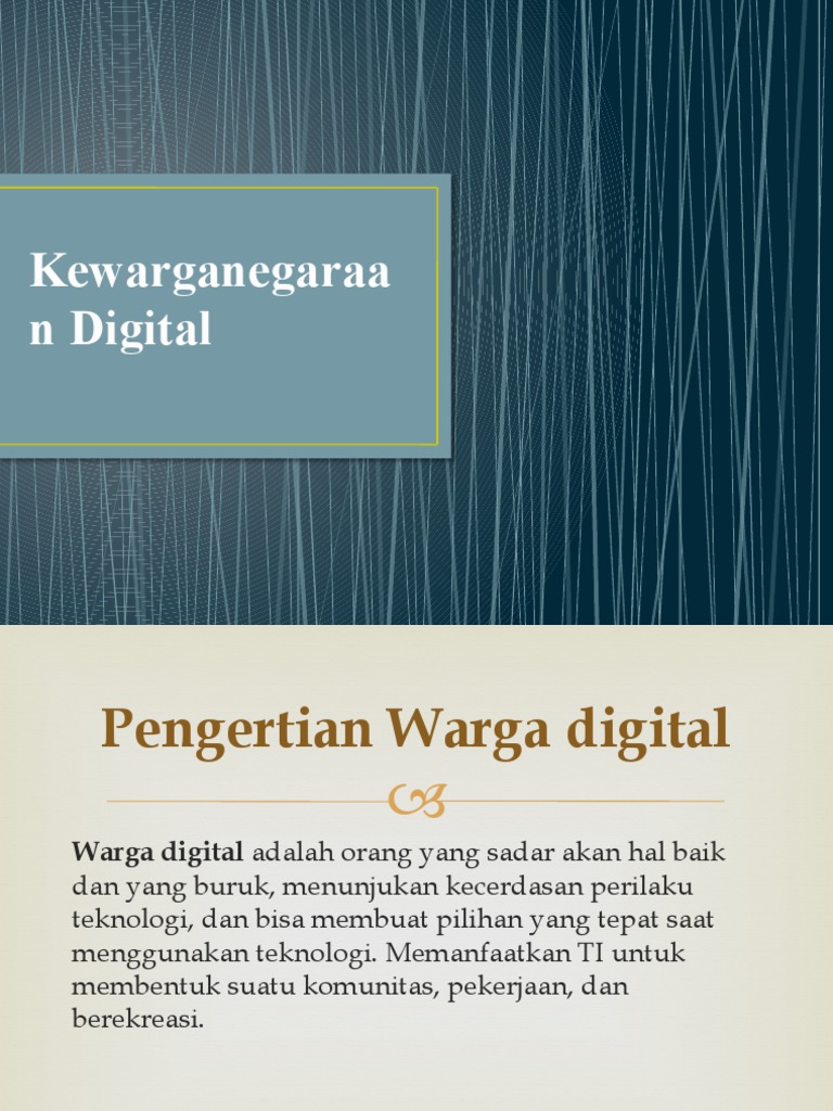 Kewargaan Digital | PDF