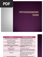 Common Signs and Symptoms of Diseases (Pathognomonic Sign) | PDF ...