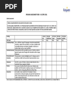 A1 Speaking Assessment Grid | PDF