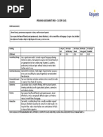 A1 Speaking Assessment Grid | PDF