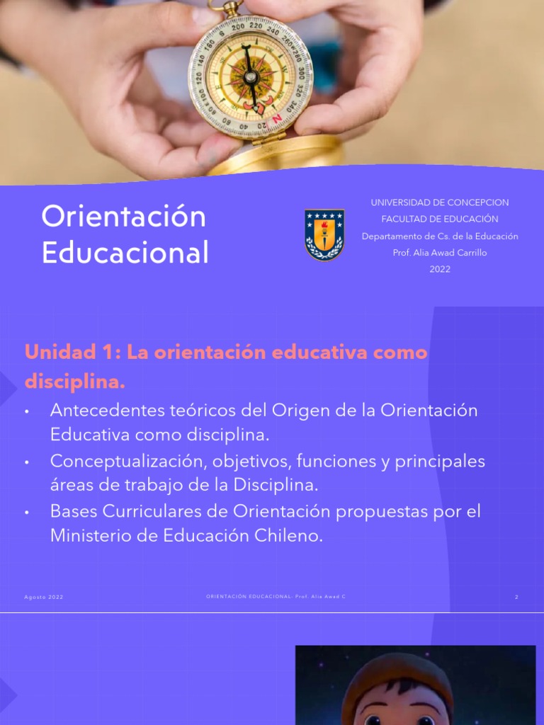 Fundamentos de la Orientación Educativa | PDF | Plan de estudios | Maestros