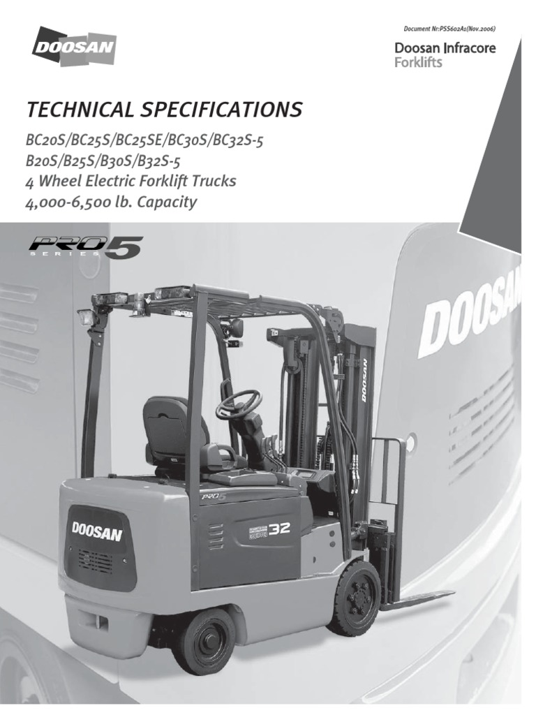Daewoo-Doosan Bc20 Bc25 Bc30 | PDF | Mechanical Engineering | Automotive Industry