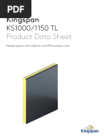Kingspan KS1000 FF KS1000 FF Strong Product Data Sheet: Roof Panel With ...