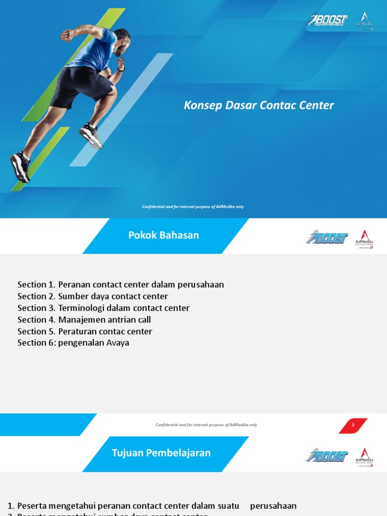 Konsep Dasar Contact Center AdMedika | PDF