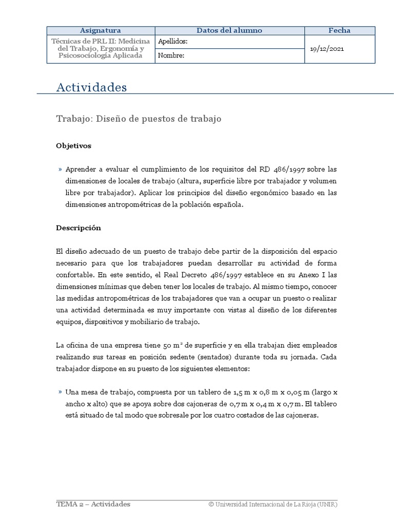 trabs diseño | PDF | Factores humanos y ergonomía