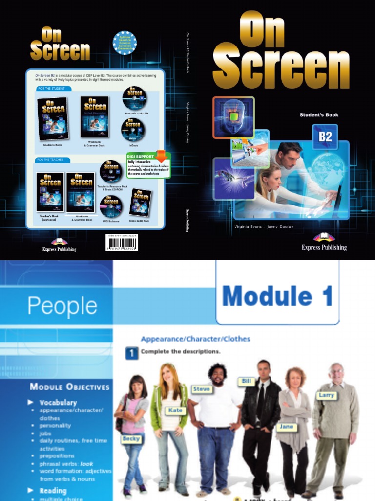 On Screen B2 | PDF | Adjective | Verb