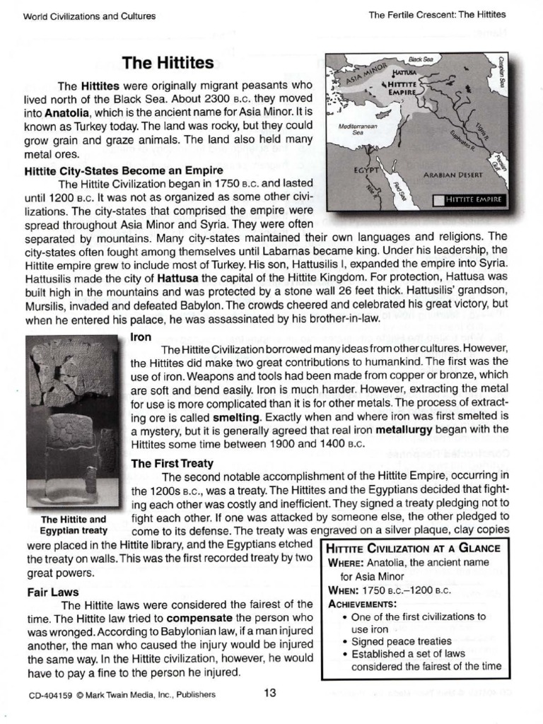 The Hittites | PDF