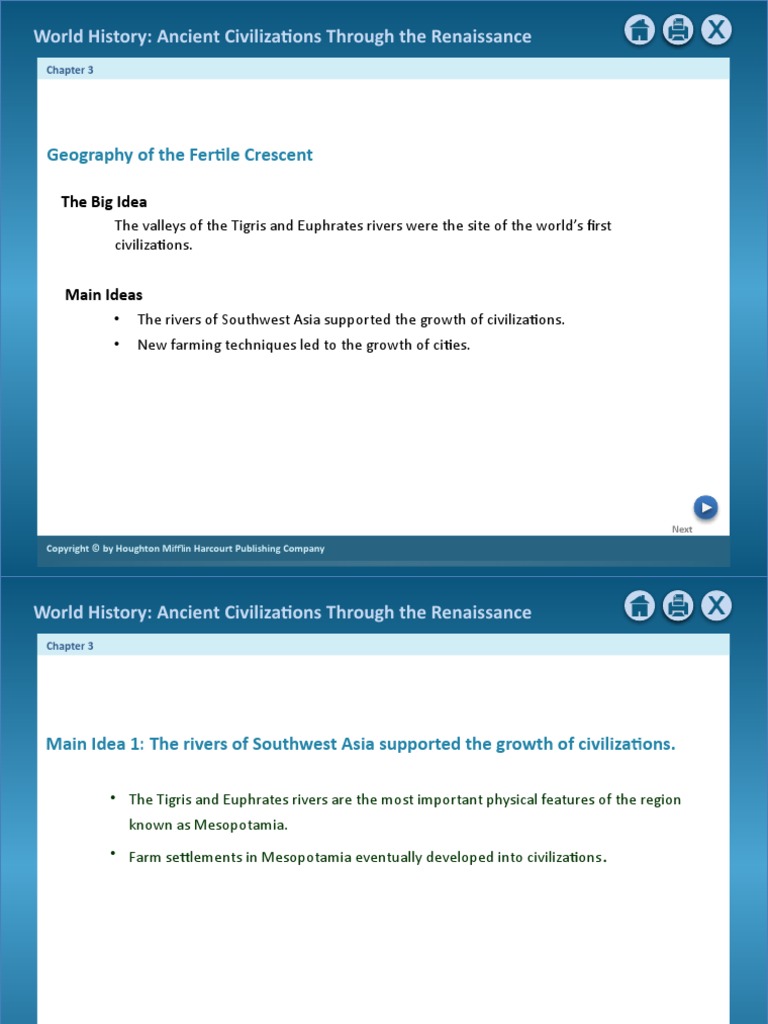 Chapter 3 Mesopotamia and The Fertile Crescent | PDF