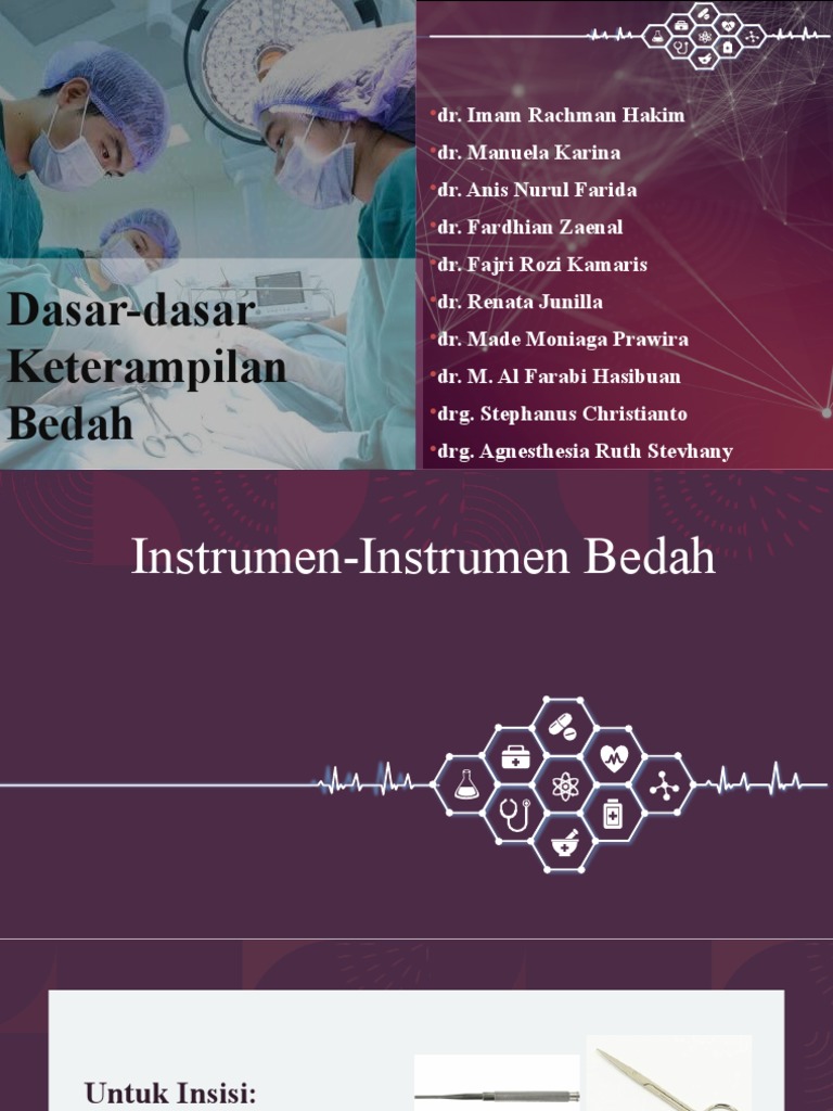 Dasar-Dasar Keterampilan Bedah | PDF