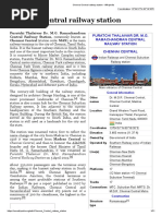 Chennai Corporation Zone and Ward List | PDF