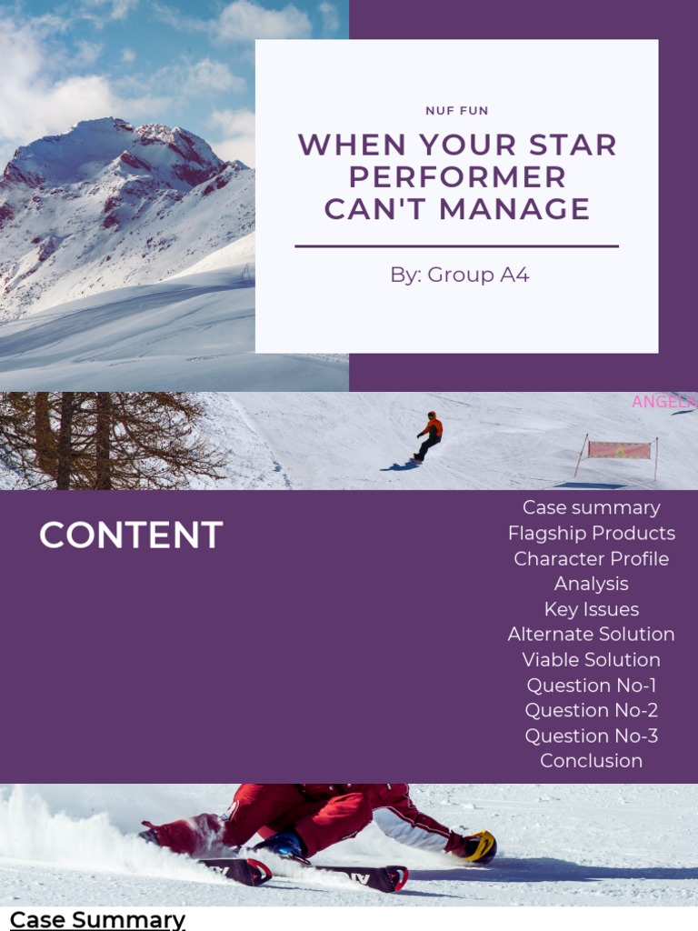 When Your Star Performer Can't Manage | PDF