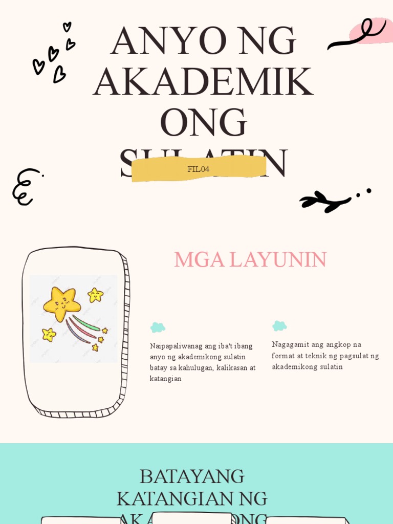 Aralin 3.2 Anyo-ng-Akademikong-Sulatin | PDF