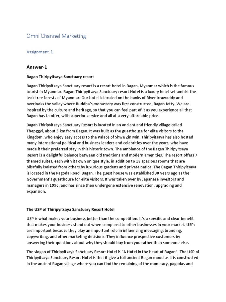 Kyaw Htwe Maung - Omni - Assignment - 1 | PDF | Search Engine ...