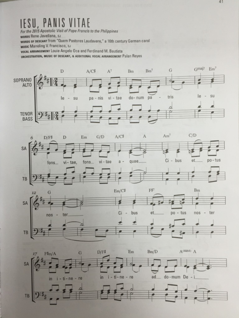 Iesu-Panis-Vitae | PDF