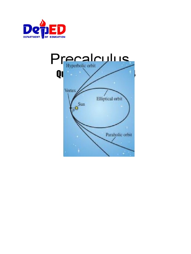 Precalculus Q1 Mod4 Hyperbola v5 | PDF | Asymptote | Learning
