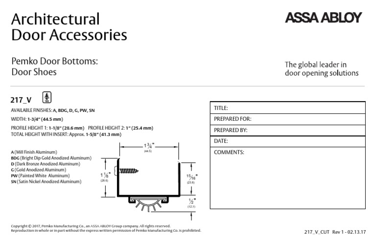 Pemko 217 V CS | PDF