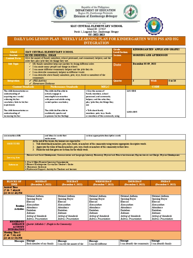 WEEK6 or Week 16-Q2 - WLP-DLL-WITH PSS AND HG INTEGRATION | PDF