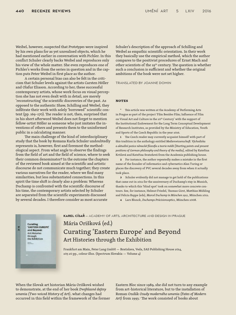 Curating Eastern Europe and Beyond Art H | PDF | Art History
