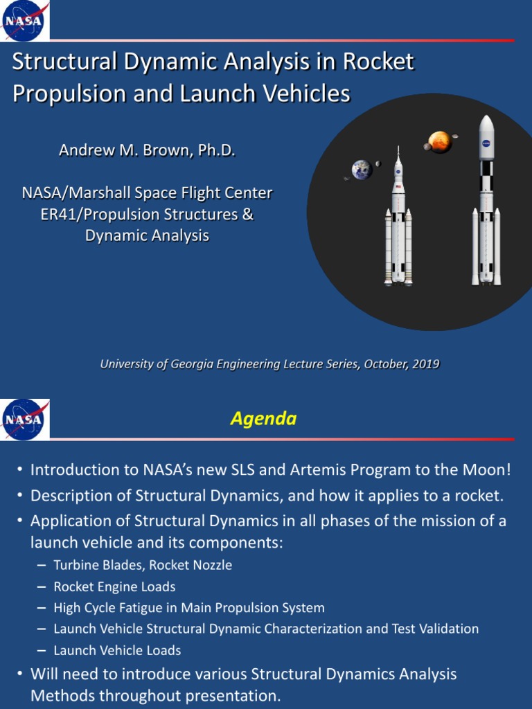 Structural Dynamic Analysis in Rocket Propulsion and Launch Vehicles ...