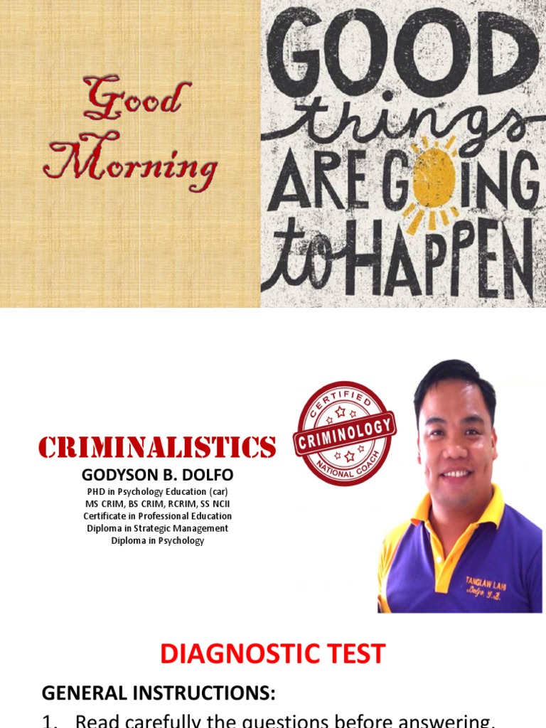 Criminalistics and Forensic Science Exam Guide | PDF | Camera Lens ...
