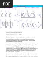 Diagramas de Conexión de Transformadores y Motores de | PDF ...