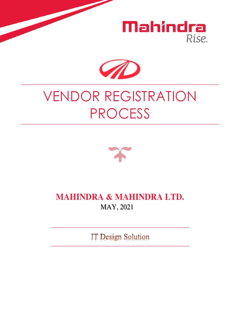 Supplier Manual | PDF