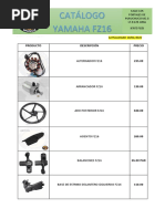Catalogo Moto VINI Hot Parts | PDF | Máquinas | Motores