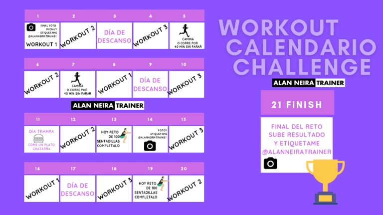 Calendario WORKOUT | PDF