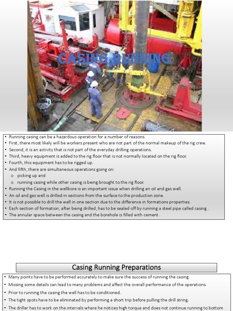 Casing Running | PDF