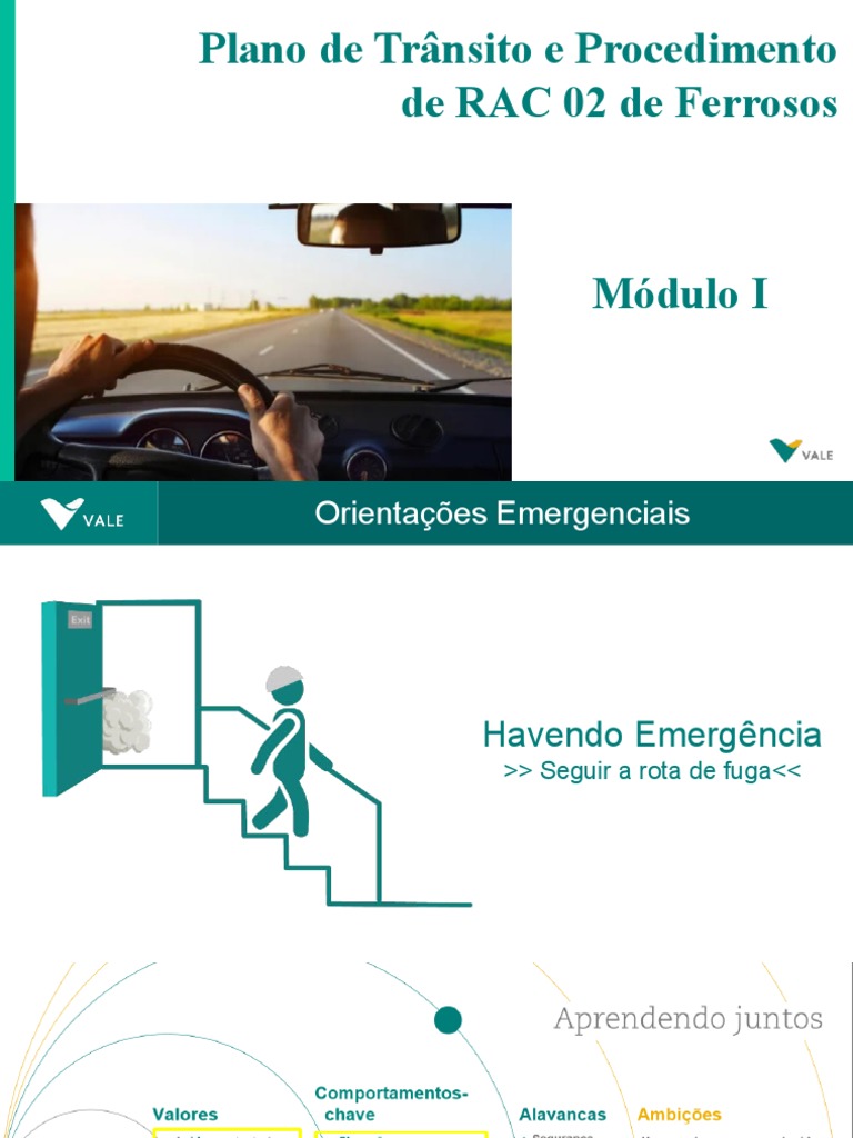 Plano Trânsito RAC 2 Ferrosos MOD 1 | PDF | Tráfego | Engenharia